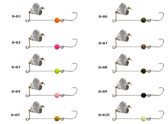 MUKAI B-Buzz # B-B8 Dark Chocolate Lures buy at Fishingshop.kiwi