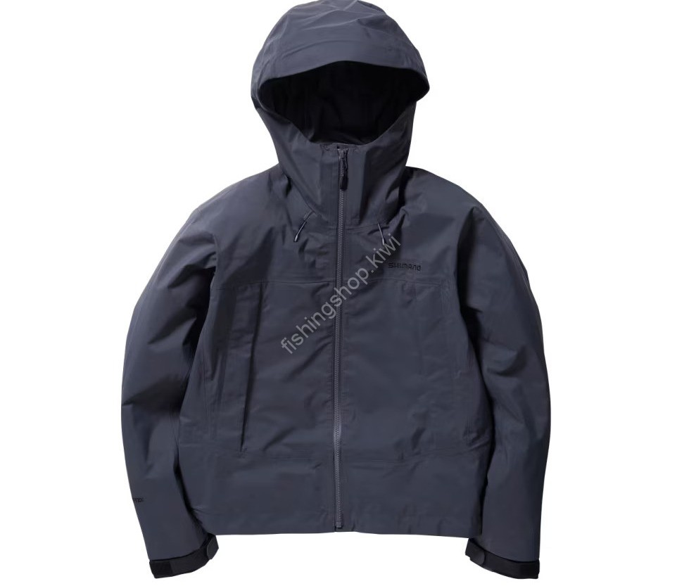 SHIMANO RA-025X Gore-Tex Short Rain Jacket (Blue Charcoal) L Wear buy ...