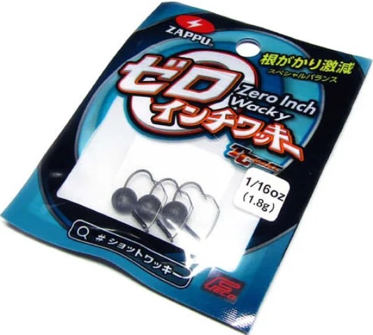 ZAPPU Zero Inch-Wacky 0.9g (3pcs) Hooks, Sinkers, Other buy at ...