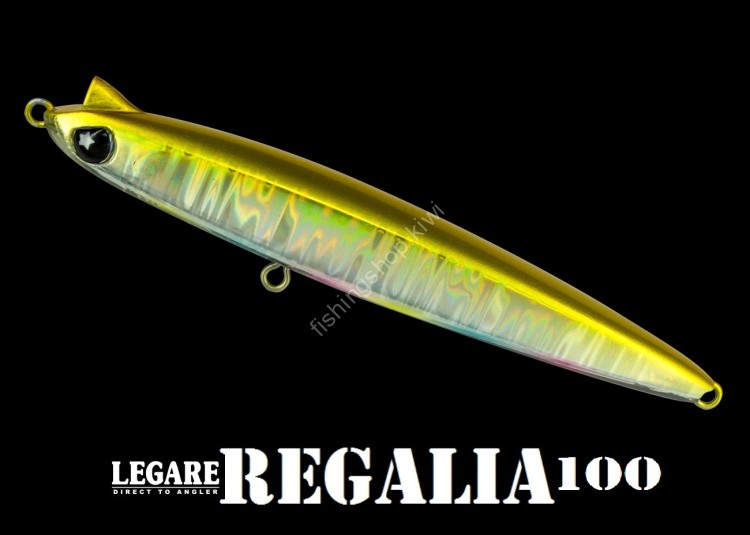 LEGARE Regalia100 #003 Gold Candy Lures buy at Fishingshop.kiwi