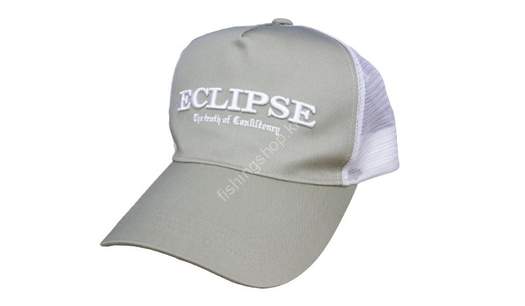 ECLIPSE Logo Embroidery Cap Biege Wear buy at Fishingshop.kiwi