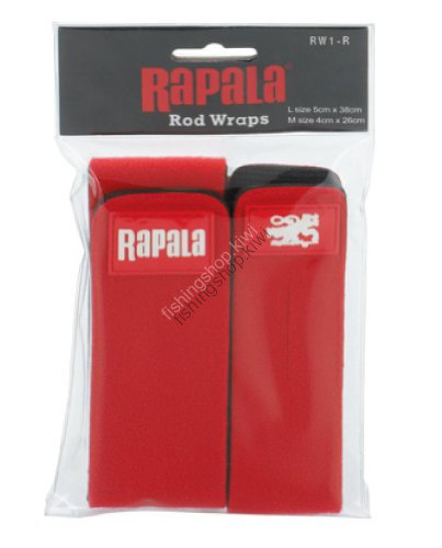 RAPALA RW1 Rod Wraps Red Accessories & Tools buy at Fishingshop.kiwi