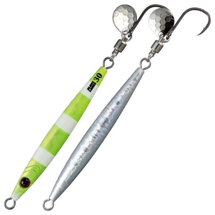 SHOUT! 144BL Blade Lance 60g #150 CZGK Chart Zebra Glow Keimura Lures ...