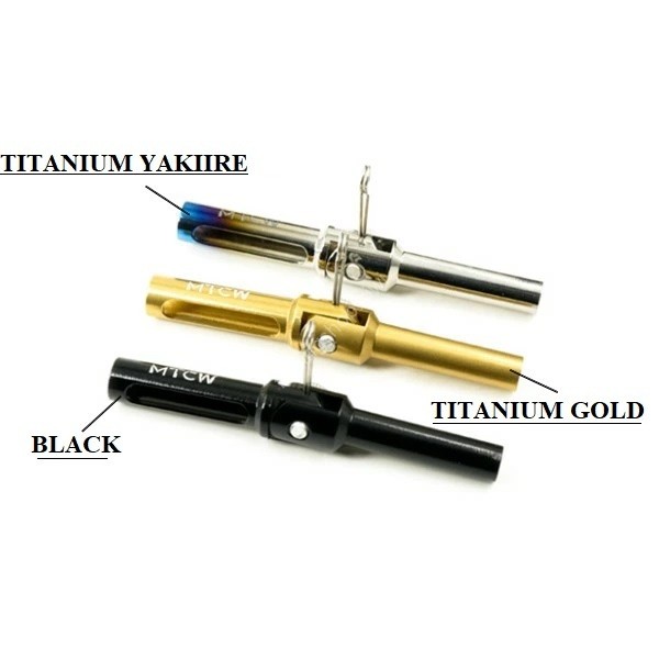 M.T.C.W. Wakasagi Variable Adapter #Titanium Yakiire Accessories & Tools buy at Fishingshop.kiwi