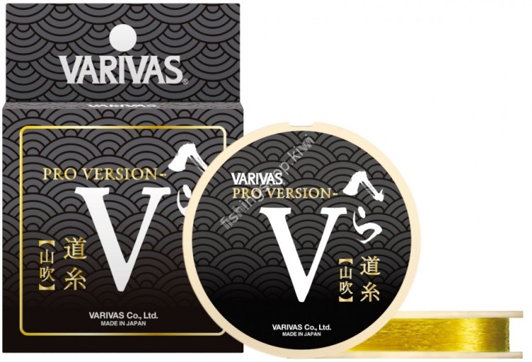 VARIVAS Pro Version-V Hera Michiito [Yamabuki] 50m #0.7 (2.5lb) Fishing lines buy at Fishingshop ...