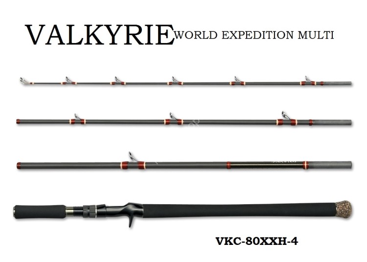 MEGABASS Valkyrie World Expedition Multi VKC-80XXH-4 Rods buy at ...