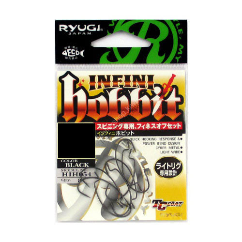 RYUGI Infini Hobbit HIH054 #1 (8pcs) Hooks, Sinkers, Other buy at ...