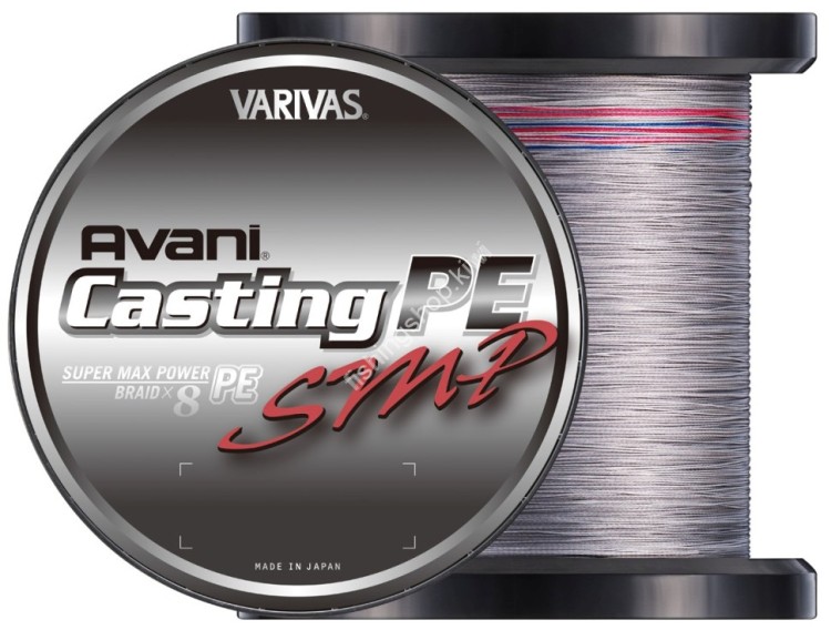 VARIVAS Avani Casting PE SMP [Stealth Gray-Based Marking Line] 600m #3 (50lb) Fishing lines buy ...