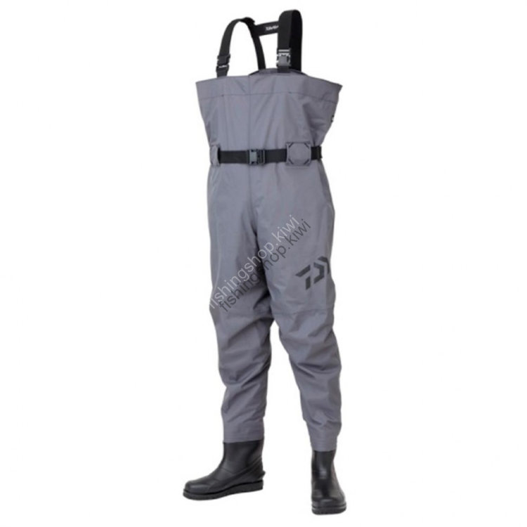 DAIWA POWER WADER PW-4206R GREY M Wear buy at Fishingshop.kiwi