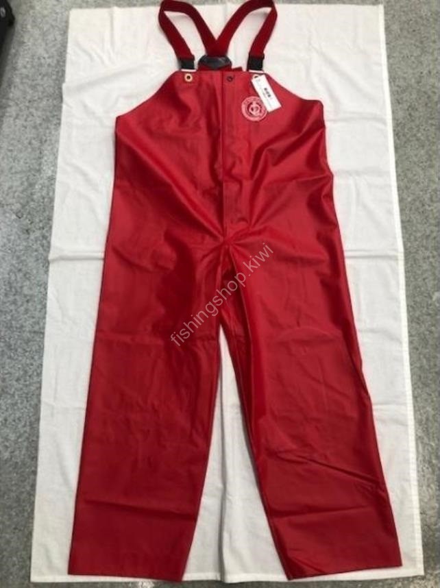 IKARI Rain Wear Chest Pants with Front Opening 2L #Red Wear buy at ...