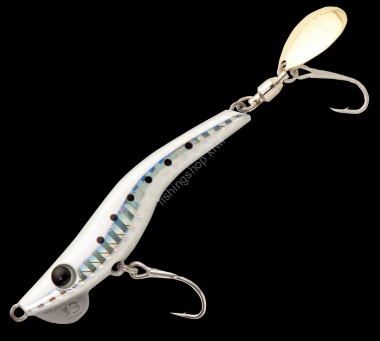 BREADEN Metalmaru Single Hook Model 13g #02 Silver Iwashi Lures buy at Fishingshop.kiwi
