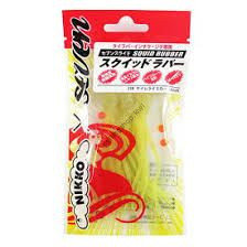 NIKKO 238 Ika Rubber 3.5 Keimura Yellow Lures buy at Fishingshop.kiwi