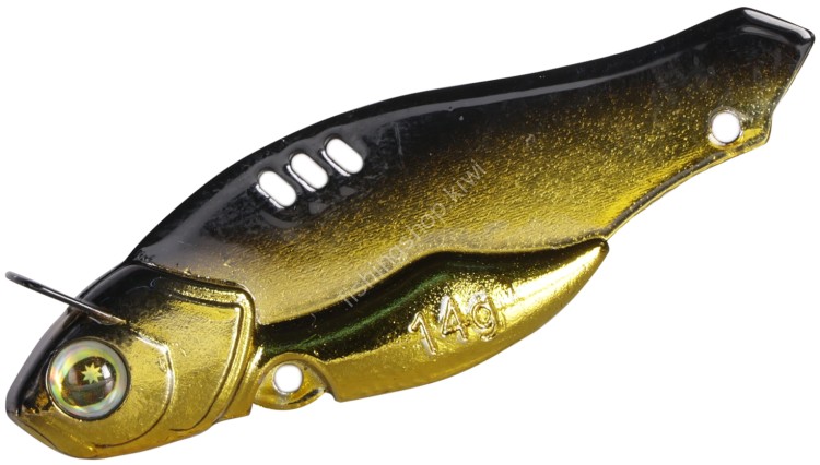 FLASH UNION SeaReVo Full Metal Sonic Shallow Wedge 14g #001 Black Gold ...