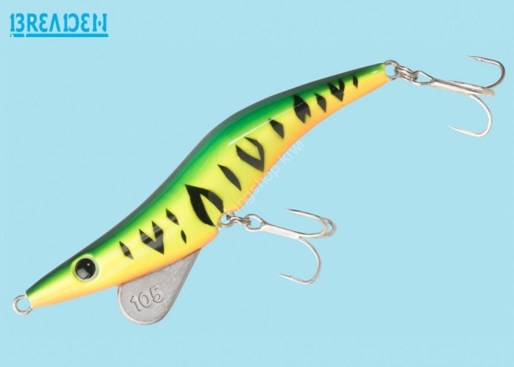 BREADEN Cho-etsu! 105 # 10 Hot Tiger Lures buy at Fishingshop.kiwi